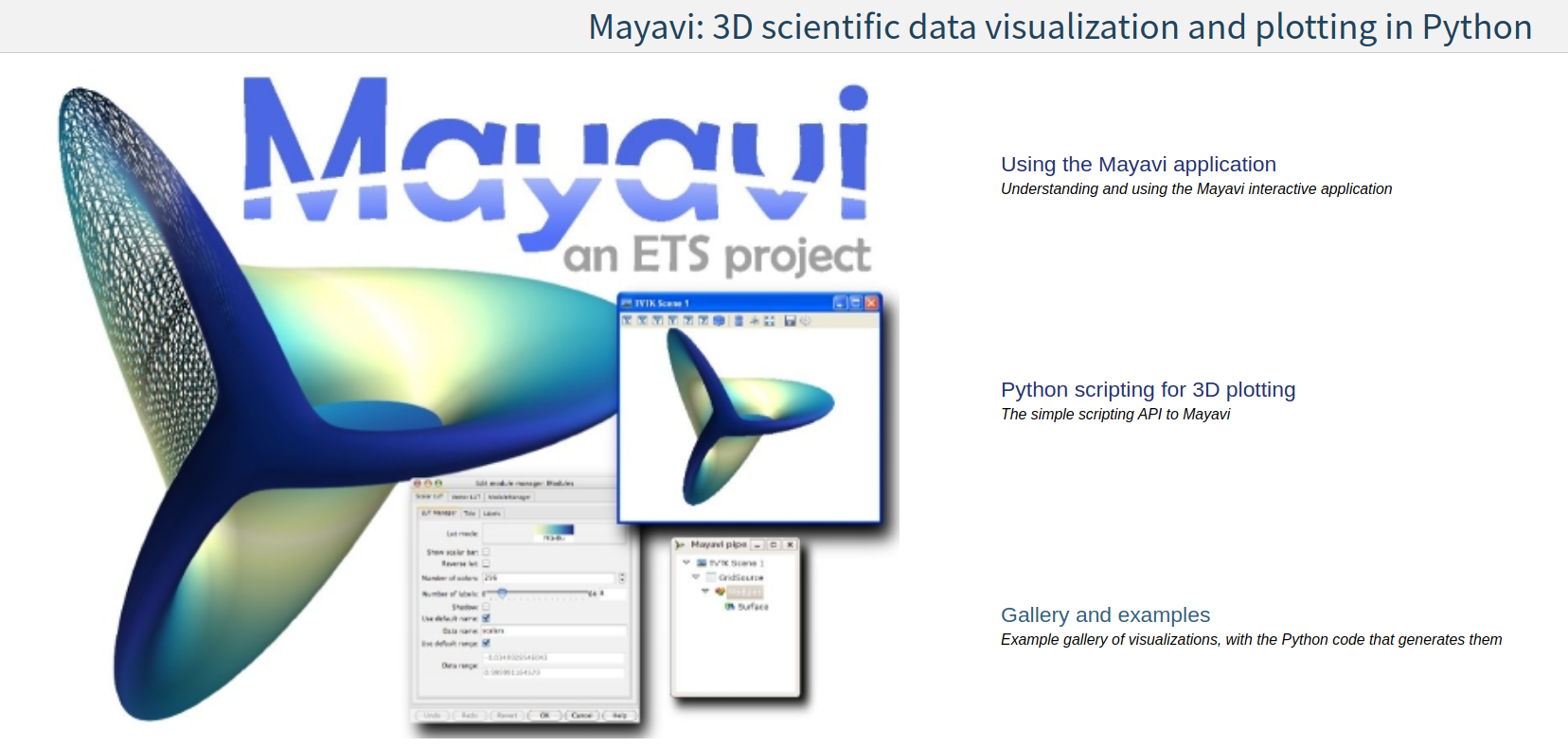 Mayavi学习之旅——基础知识及学习资源_mayavi官网-CSDN博客