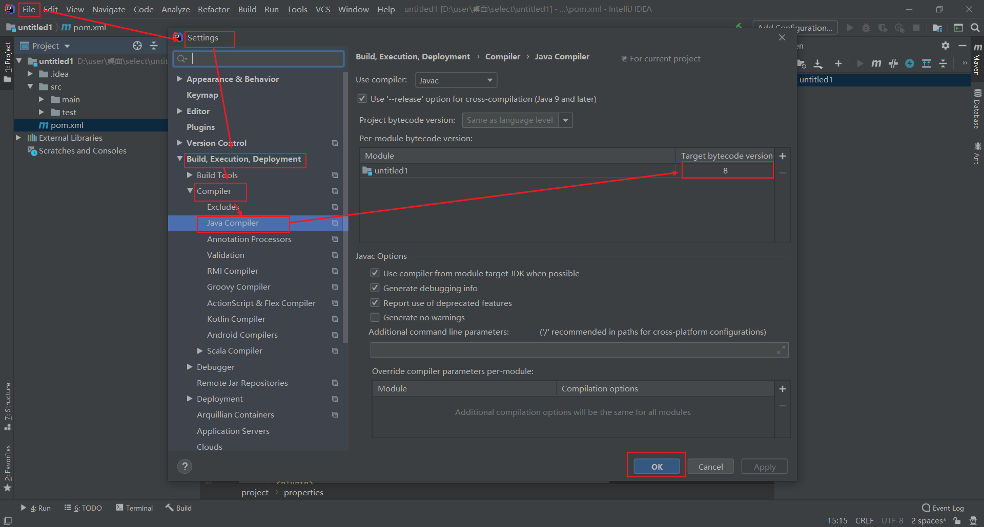 idea中配置对应jdk1.8的对应环境_jdk1.8对应language多少-CSDN博客
