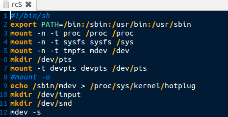 linux系统中linuxrc，rcS,profile几个文件的作用_linux rcs 文件作用-CSDN博客