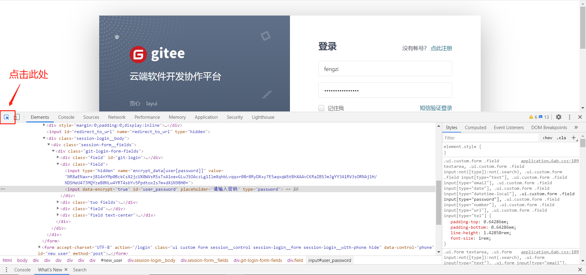 查看页面密码框明文密码_f12查看密码明文-CSDN博客