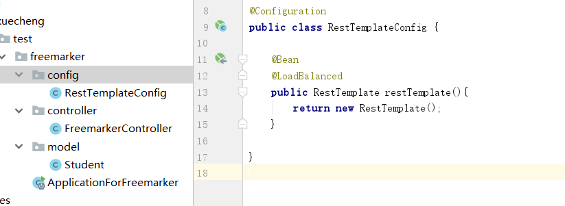 Springboot中resttemplate对象爆红报错的办法consider Defining A Bean Of Type Orgspringframew Csdn博客 
