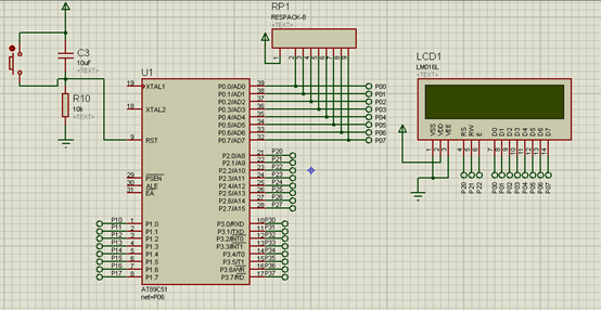 51单片机LM016L液晶显示实例-CSDN博客