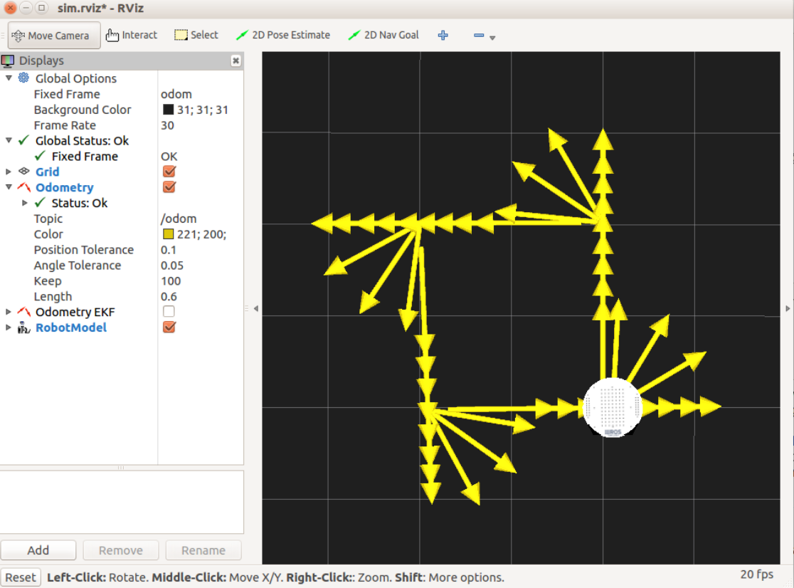 rbx1翻译 第七章、控制移动基座】第九节、使用里程计走正方形_ros turtlebot机器人走正方形-CSDN博客