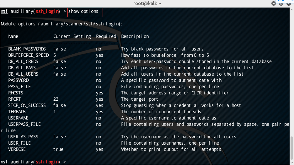 Metasploit对目标主机SSH爆破_如何使用metasploit发起ssh攻击-CSDN博客