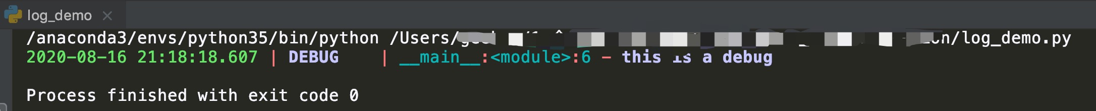 loguru——Python优雅日志包_geekzw,loguru异步文件-CSDN博客