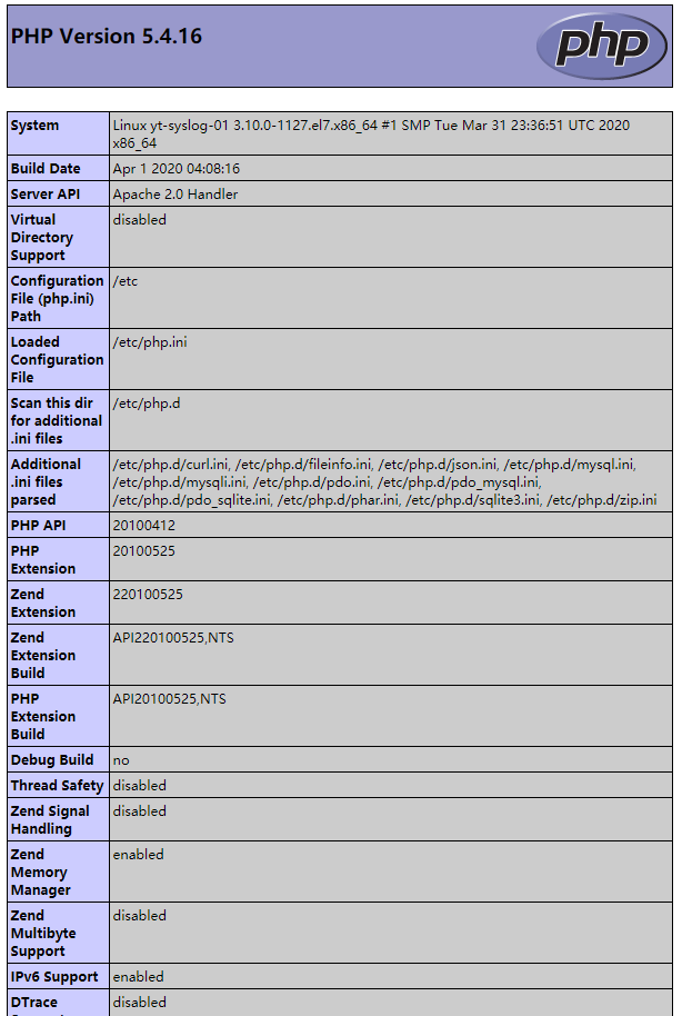 Syslog日志服务器配置 For CentOS 7.8（Syslog+LogAnalyzer+LAMP）_loganalyzer默认帐号-CSDN博客