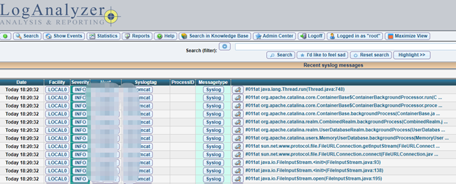Syslog日志服务器配置 For CentOS 7.8（Syslog+LogAnalyzer+LAMP）_loganalyzer默认帐号-CSDN博客