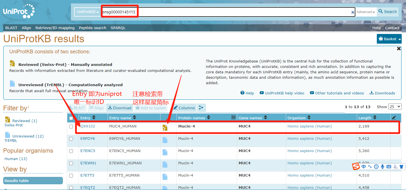 生信分析，通过ensemblID检索对应protein序列_如何知道蛋白名字找到他的ensembl-CSDN博客
