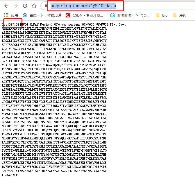 生信分析，通过ensemblID检索对应protein序列_如何知道蛋白名字找到他的ensembl-CSDN博客