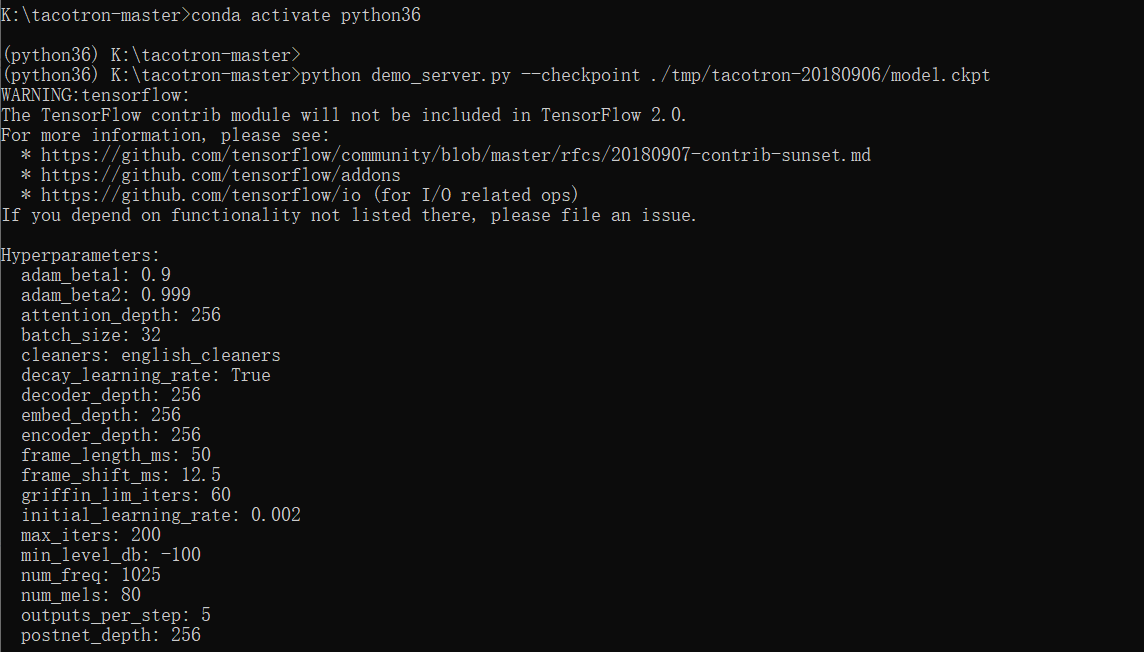 基于Tacotron模型的语音合成——代码实践-CSDN博客