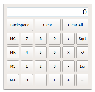 QT5.14.2 官方例子 - Qt Widgets 2: Calculator(计算器)_qt加法器的计算怎么是calbutton-CSDN博客