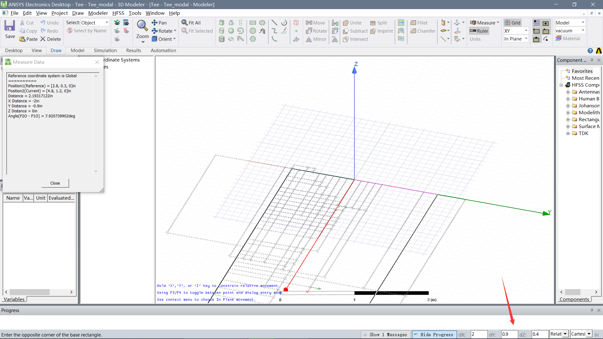 HFSS学习笔记—1.T型波导分析1-CSDN博客