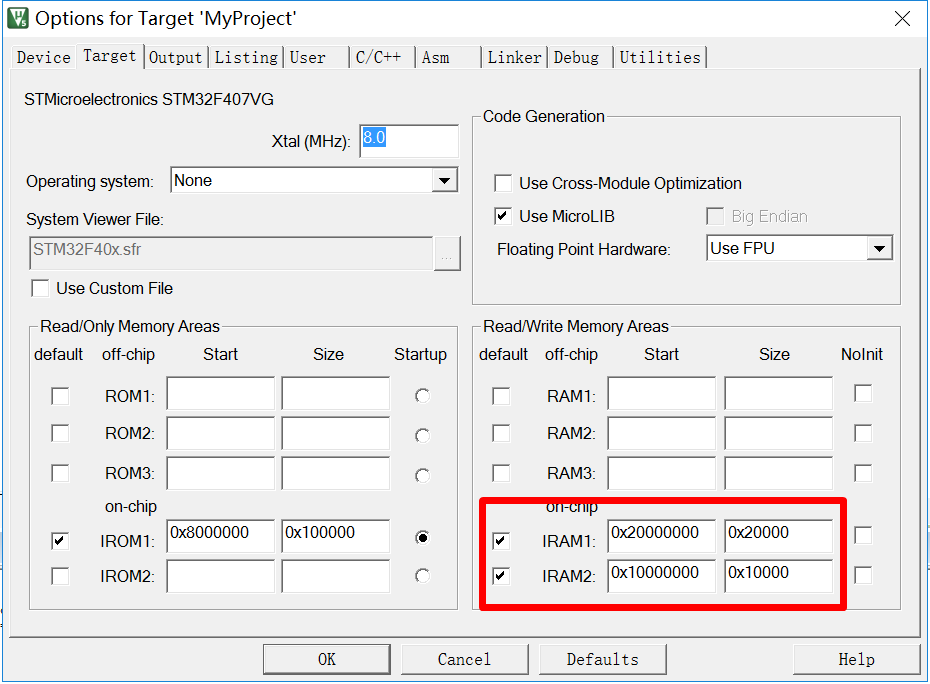如何配置keil Iram2正确使用stm32 Ccm内存 Csdn博客