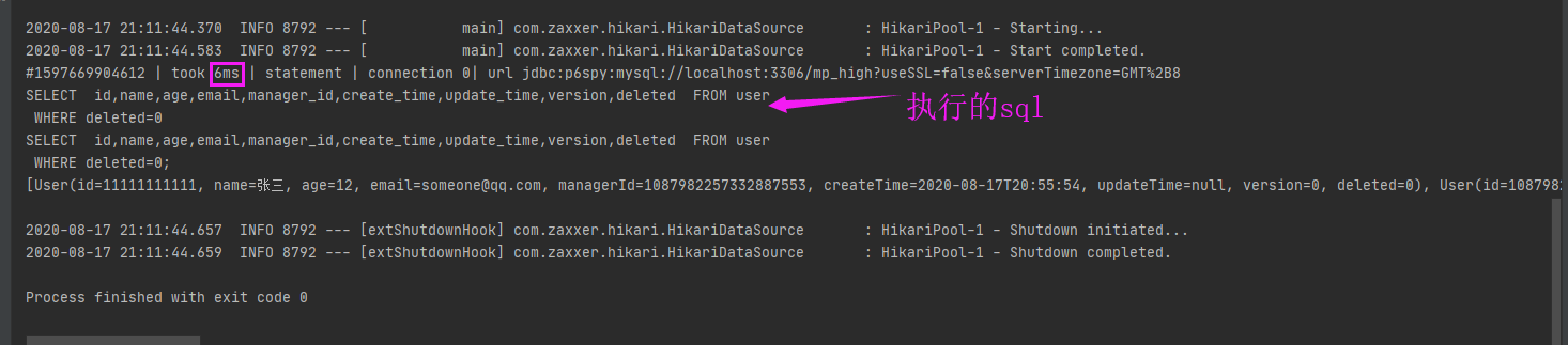 Mybatis-Plus--使用p6spy对SQL性能进行监控_mybatis-plus对sql的性能进行监控-CSDN博客