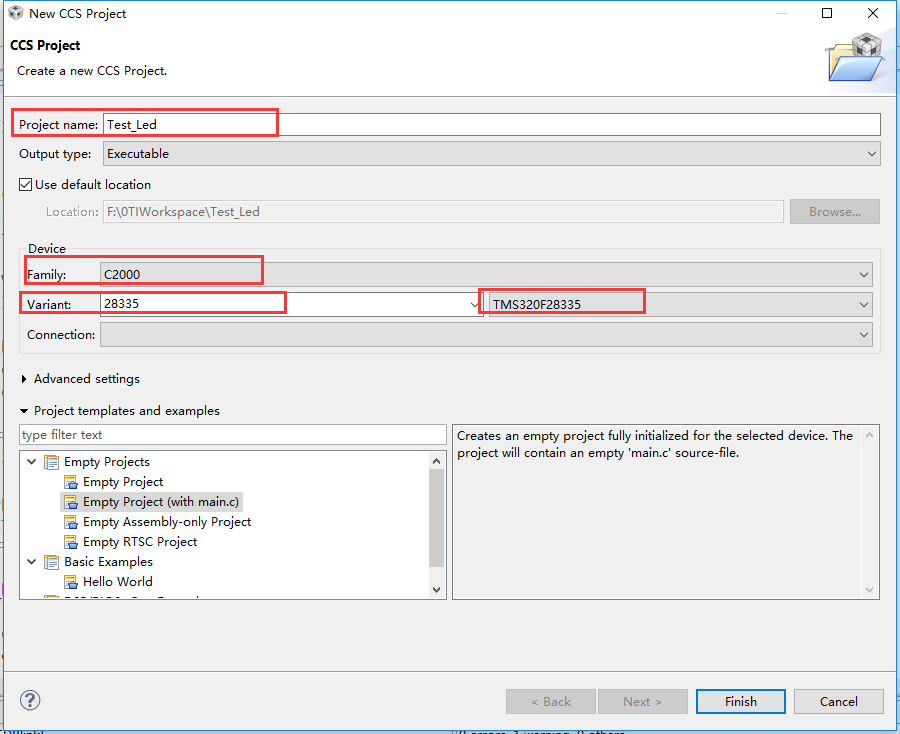1. 如何利用CCS v5创建一个点亮LED的工程_ccs点亮灯-CSDN博客