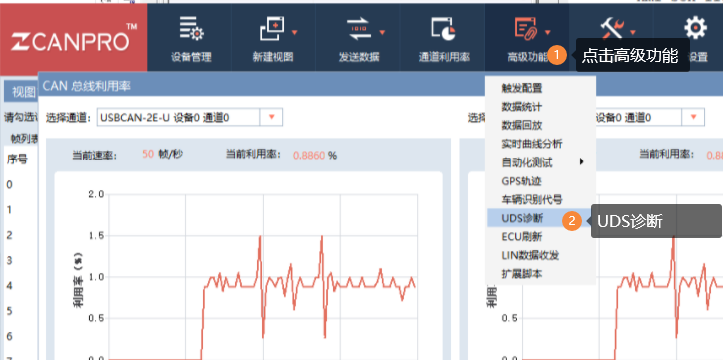 基于Zcanpro进行硬件测试流程_zcan如何发送did报文-CSDN博客