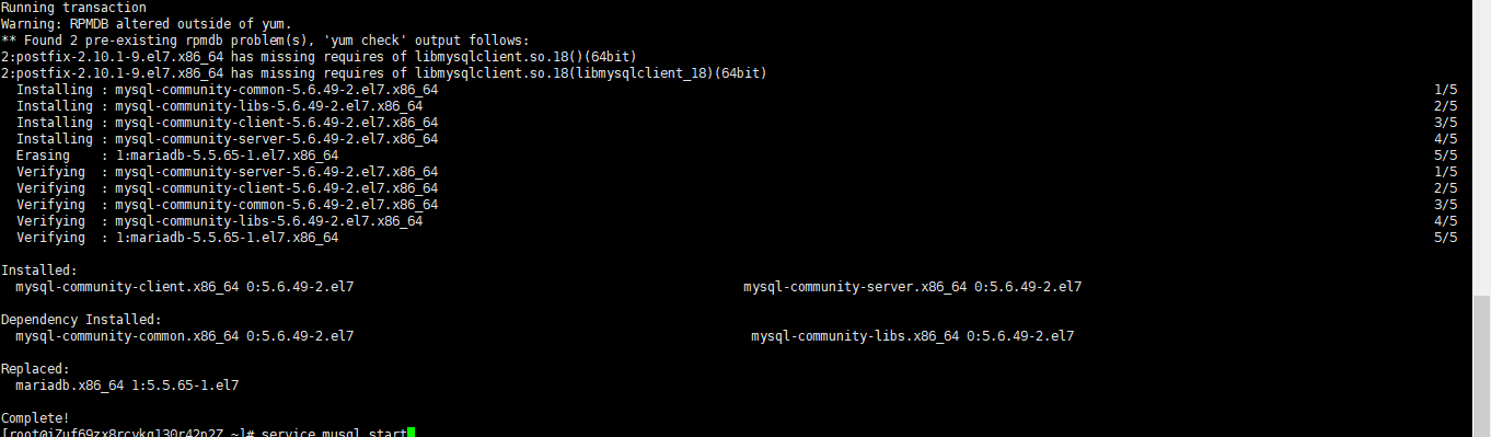 linux安装mysql_grep 'temporary password-CSDN博客