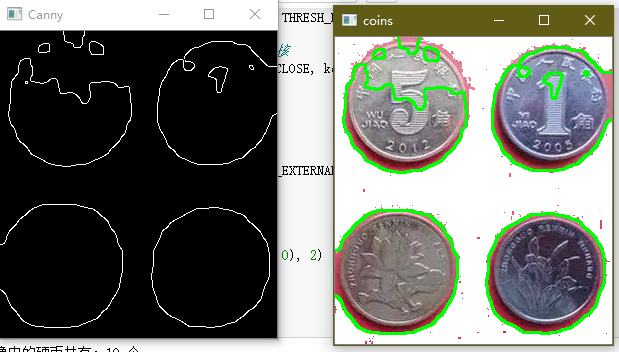 《OpenCv视觉之眼》Python图像处理十六:Opencv图像处理实战一之图像中的硬币检测_图像平滑处理硬币-CSDN博客