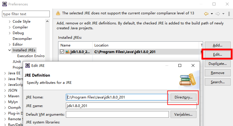 jdk重新安装后eclipse配置方法_installed jres-CSDN博客