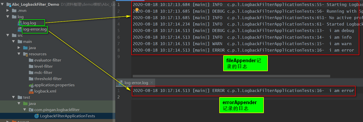 logback使用filter过滤日志_logback filter-CSDN博客