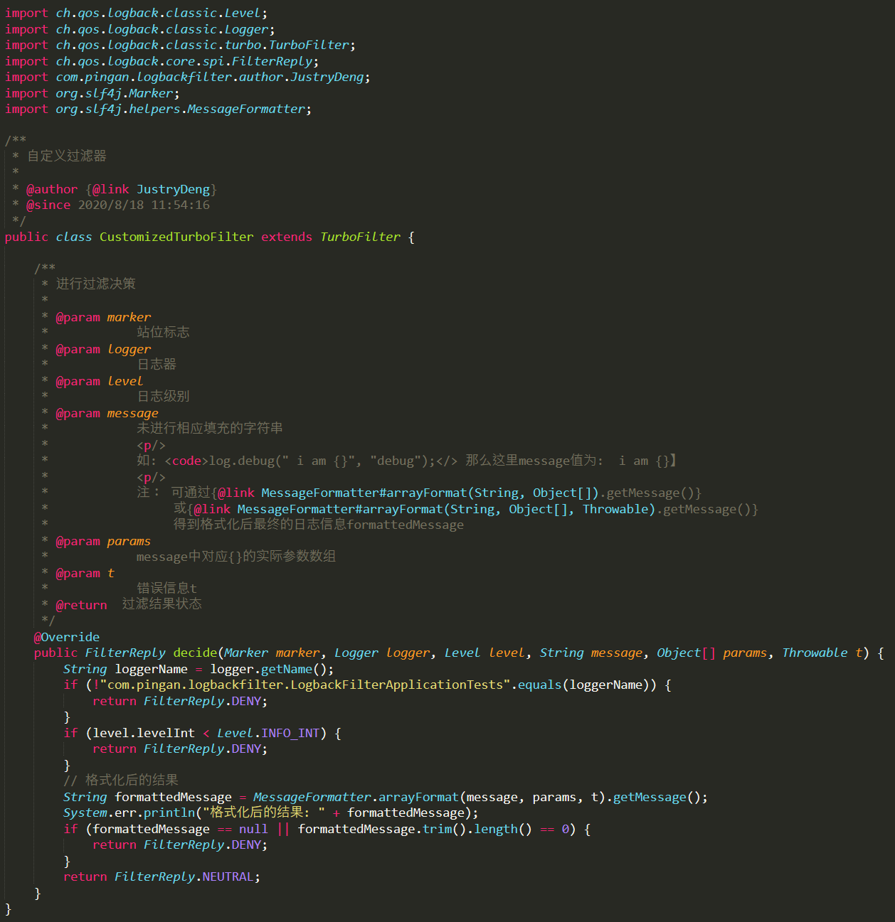 logback使用filter过滤日志_logback filter-CSDN博客