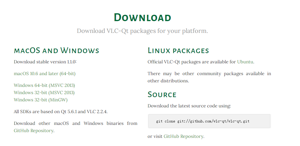 使用QT编译[vlc-qt]项目，播放RTSP等网络视频流_qt 编译 qt-vlc-CSDN博客