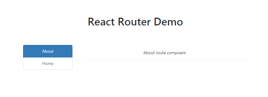 React 初探 [八] react-router 基本使用与侧边栏切换功能_react路由切换组件侧导航-CSDN博客