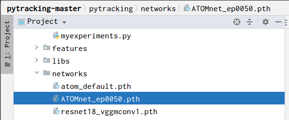 pytracking-ATOM代码--用自己训练的模型进行跟踪_pytracking怎么绘制-CSDN博客