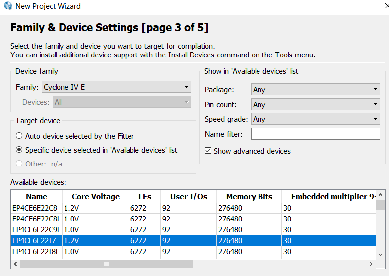 FPGA_EP4CE6——quartus新建工程及Verilog编译且下载程序运行_ep4ce6可以用哪个版本烧程序-CSDN博客