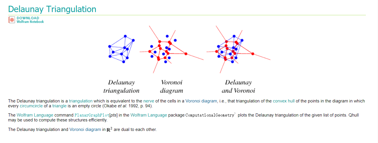 Delaunay三角剖分(Delaunay Triangulation)-CSDN博客