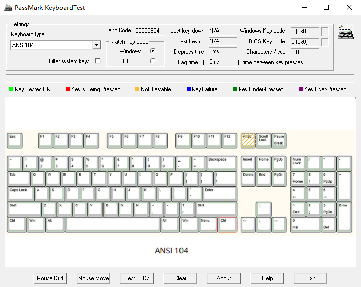 用于PassMark KeyboardTest 的ANSI 104 键盘布局-CSDN博客