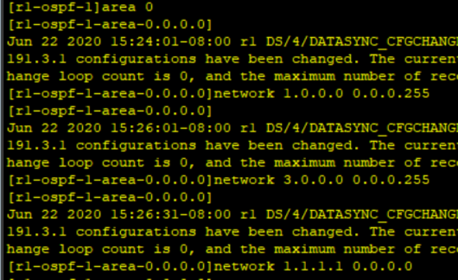 Huawei ensp calculation network experiment single area OSPF configuration - Programmer Sought