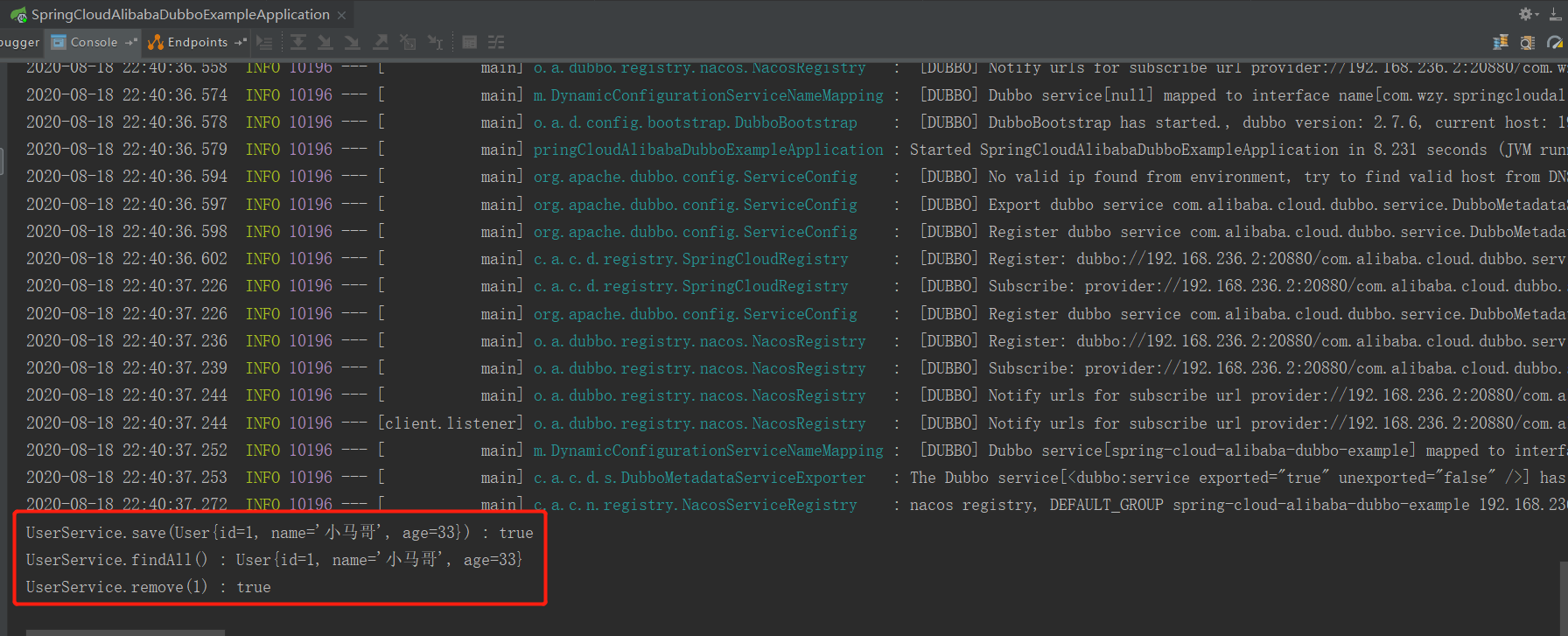 dubbo使用3----＞ spring-cloud-alibaba生态中使用dubbo_dubbo 3.1 配置 springcloudalibaba-CSDN博客