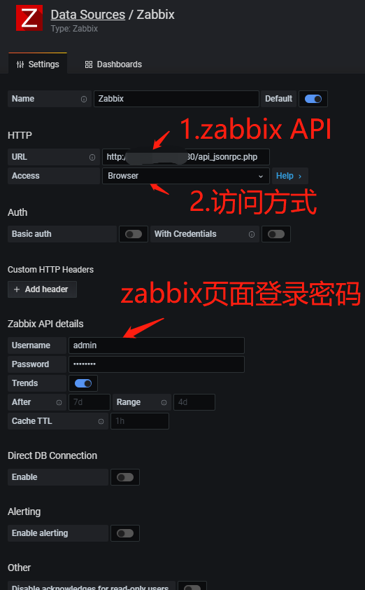 Grafana+zabbix可视化平台搭建（解决zabbix源连接失败：Could not connect to given url）_grafana无法连接zabiix-CSDN博客