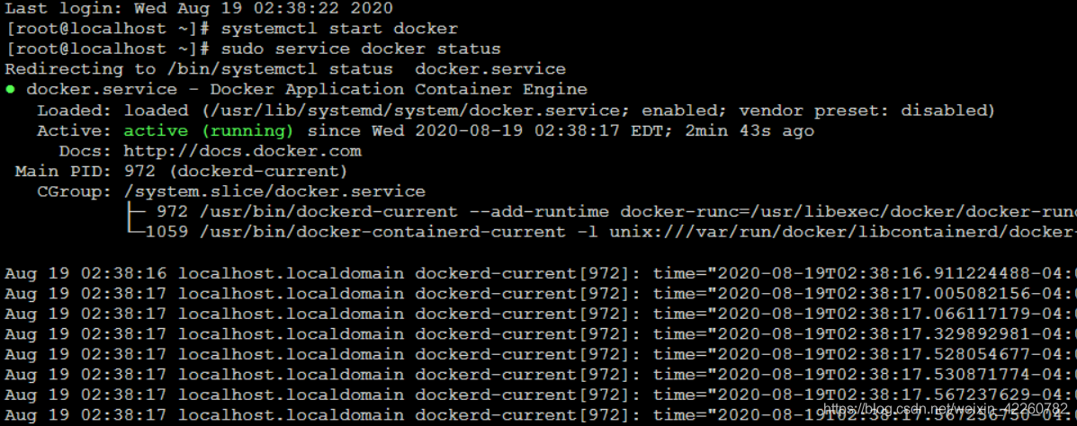 Docker启动失败,报错cannot Connect To The Docker Daemon At Unix Var Run