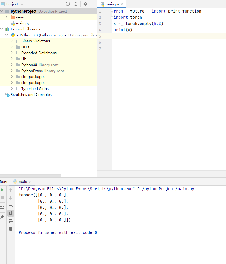 Pytorch 安装及使用（Pycharm 版）_pytorch pycharm-CSDN博客