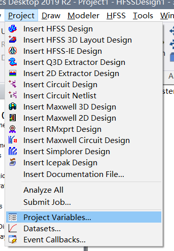 HFSS学习笔记—7.HFSS中的变量_hfss中post processing变量类型-CSDN博客