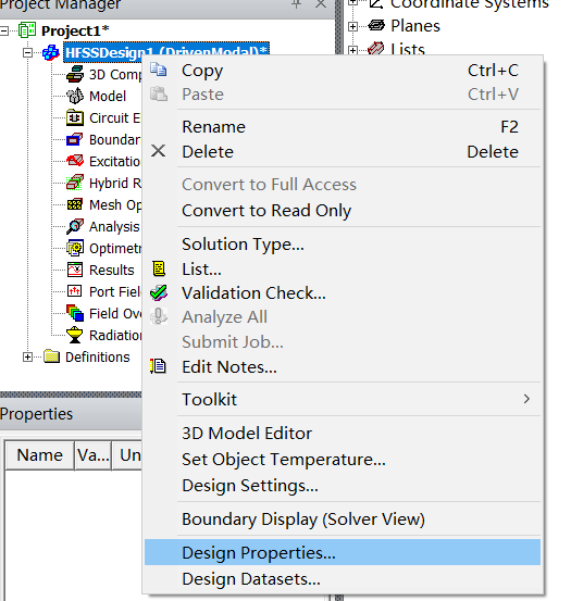 HFSS学习笔记—7.HFSS中的变量_hfss中post processing变量类型-CSDN博客