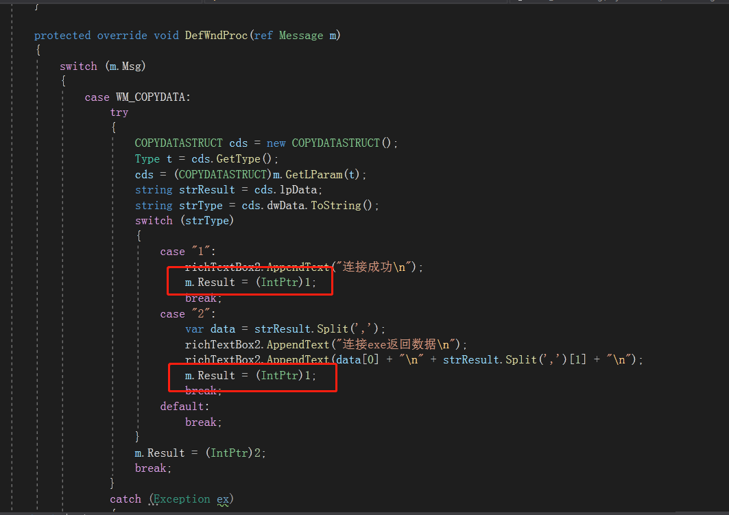 C#--主程序启动EXE插件,并使用SendMessage进行进程间通信_c# 一个软件启动另一个软件并传数据-CSDN博客
