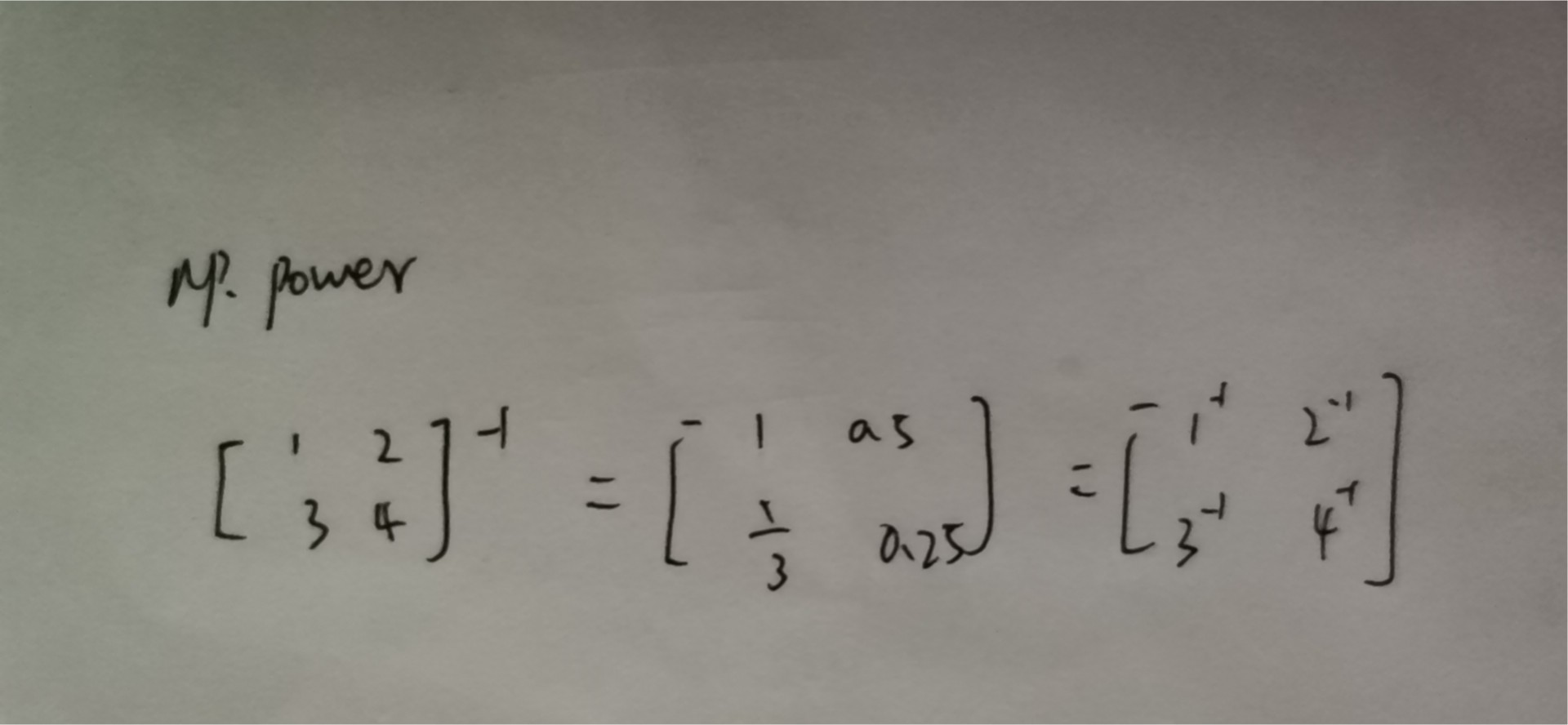 np.power与np.linalg.inv_np.linlag.inv表示什么-CSDN博客