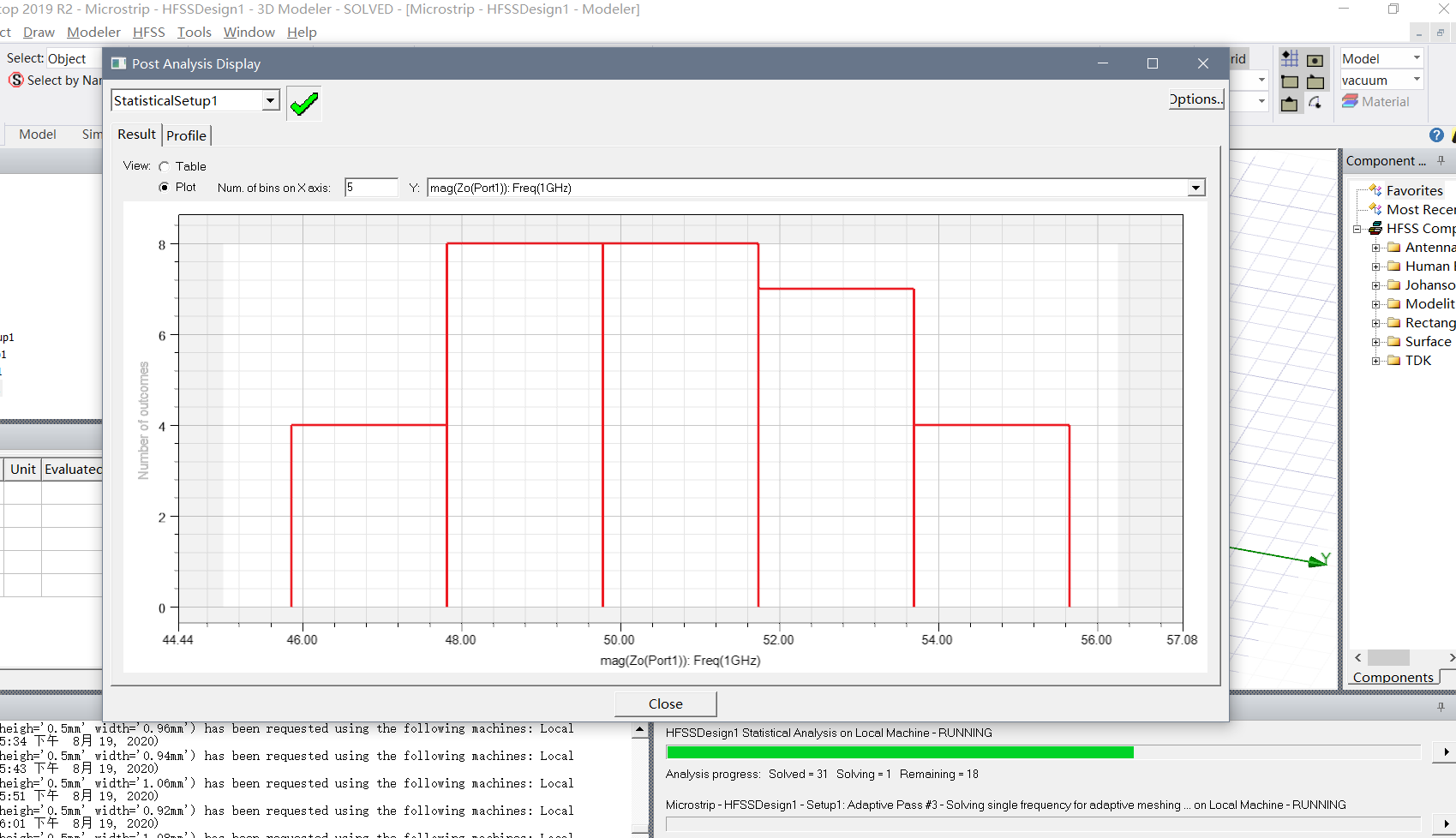 HFSS学习笔记—9.Optimetrics设计实例_hfss灵敏度分析怎么用-CSDN博客