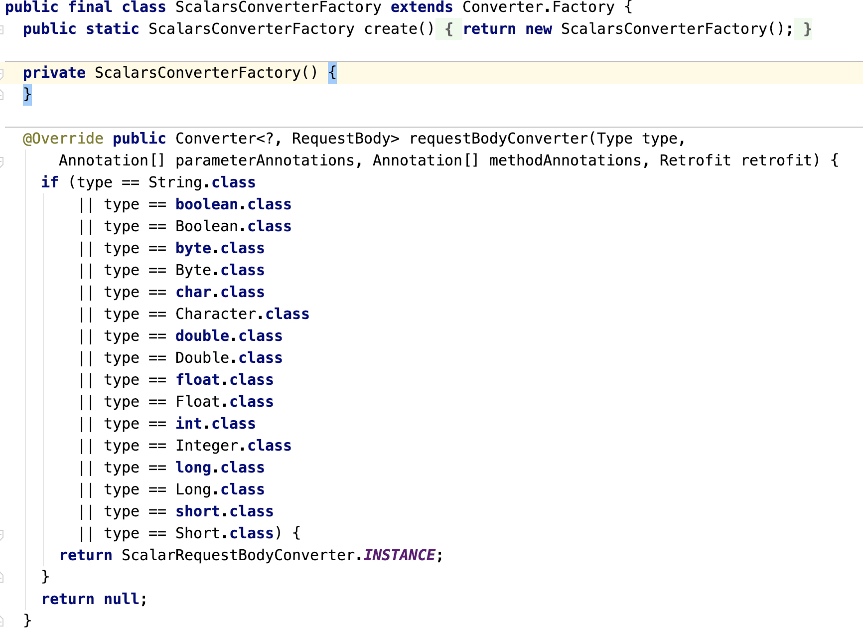 Retrofit源码全方面解析scalarsconverterfactory Csdn博客 