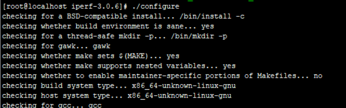 linux系统安装 iperf 3.0.6，并测试网络带宽_iperf iperf-3.0.6-CSDN博客