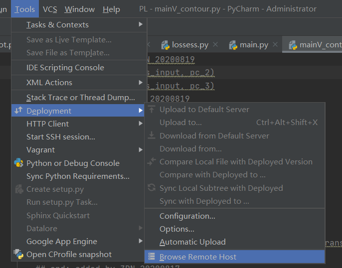 【pycharm系列】Pycharm 打开远程目录 Remote Host_pycharm remote host固定右边-CSDN博客