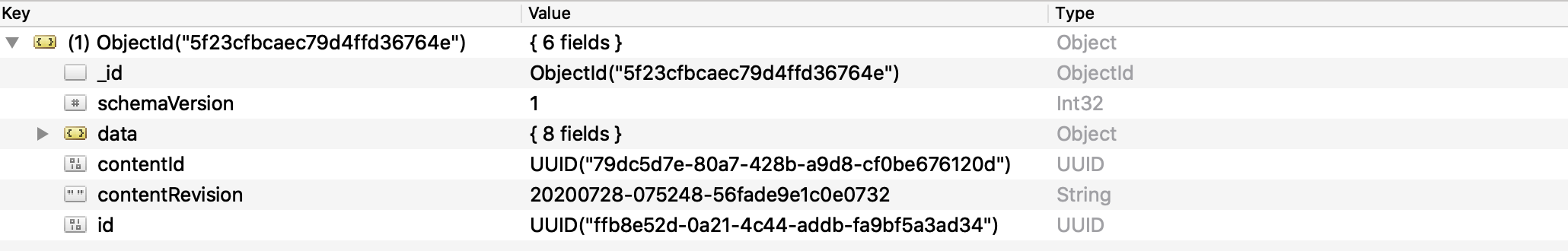 Mongo DB 入门 之 查询 UUID类型的字段_mongodb uuid-CSDN博客