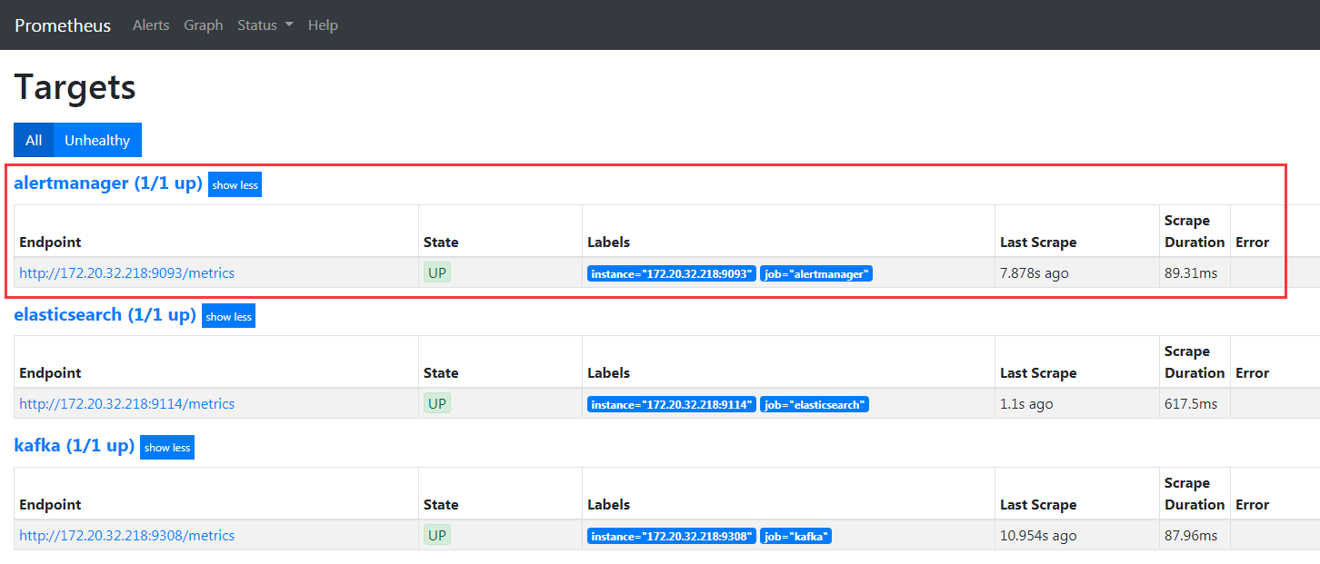 Prometheus监控平台Alertmanager配置告警_prometheus alertmanager firing inactive ...