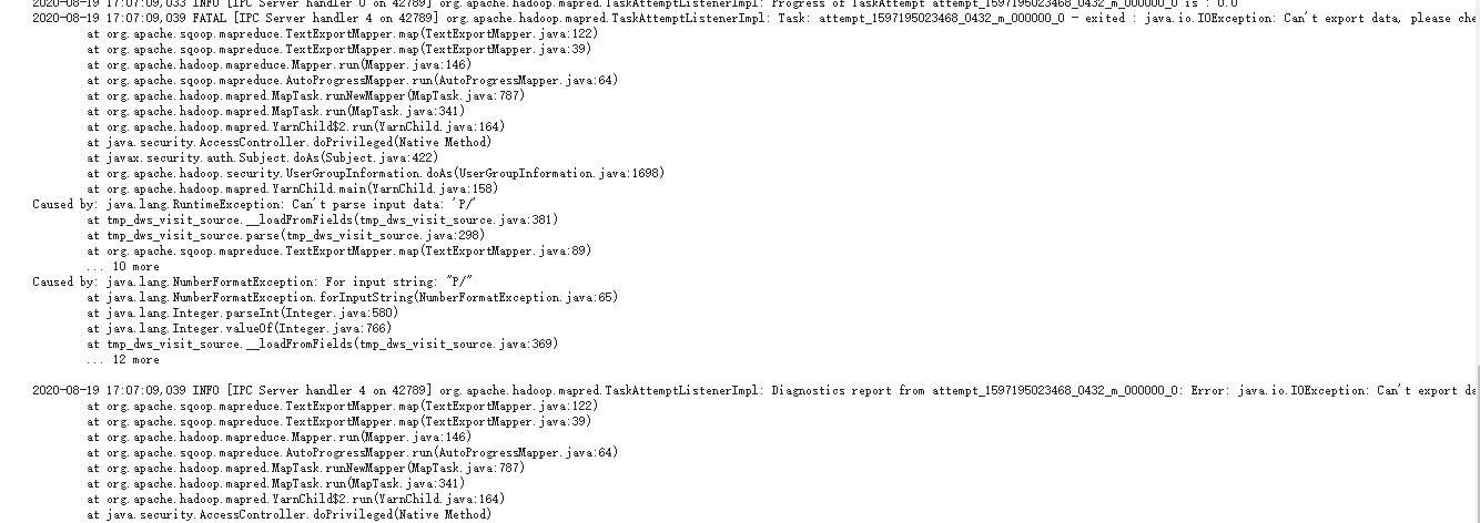 sqoop export 到mysql踩得巨坑。。_sqoop mysql8 错位-CSDN博客