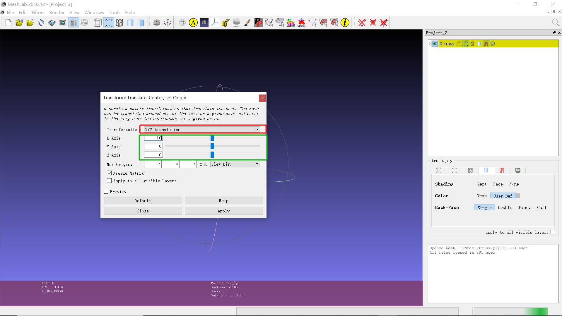 Meshlab常用操作记录_meshlab测量模型尺寸-CSDN博客
