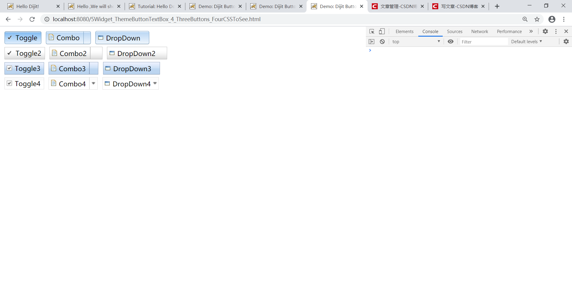 Dijit Themes, Buttons, and Textboxes-例子图片_dijit themes design-CSDN博客