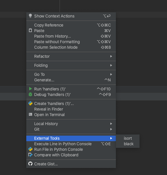 在pycharm中设置isort和black格式化代码_black + isort-CSDN博客